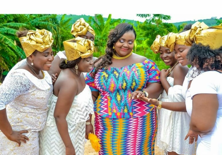Finally! Official Wedding Photos of the Beautiful Plus-Size Ghanaian ...