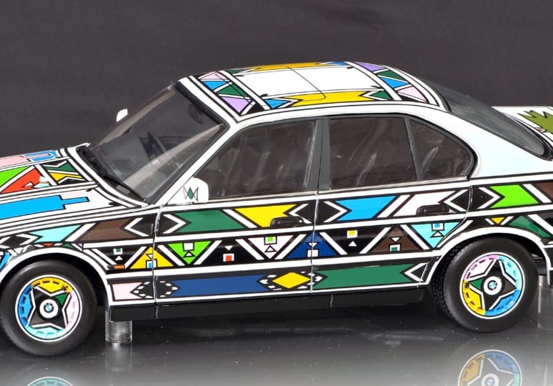 Ndebele Artist Esther Mahlangu Paints All-New BMW Individual 7 Series