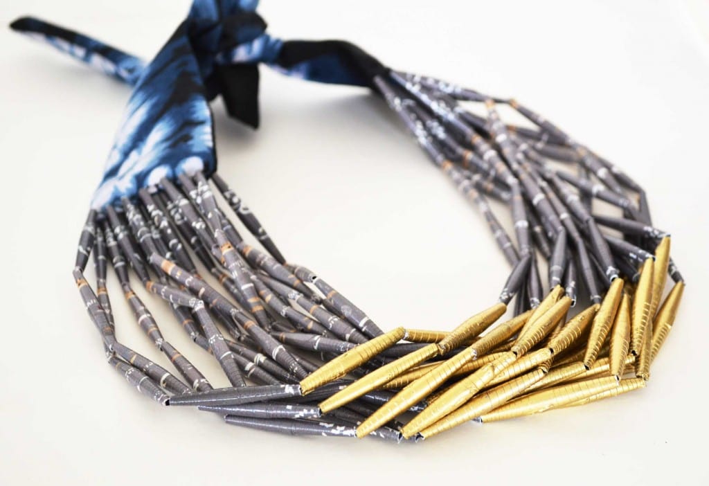 Swazi Female Artisans Use Recycled Paper To Make Luxurious Jewelry