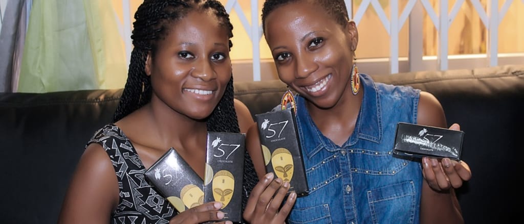 Meet 2 Sisters Turning Cocoa Beans into Chocolate Bars in Ghana
