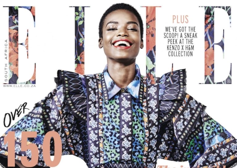 Angolan Model Maria Borges Becomes 2nd African To Appear on Elle Cover