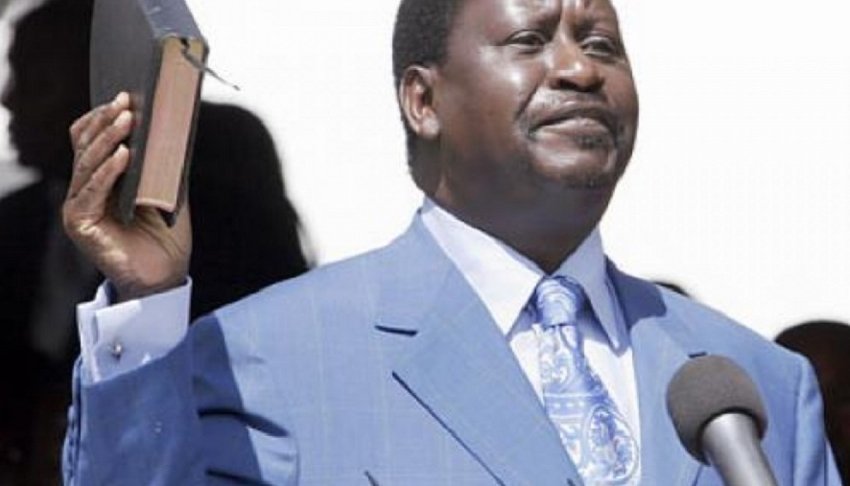 Kenyans take opposition leader's 'mock' inauguration literally with the ...