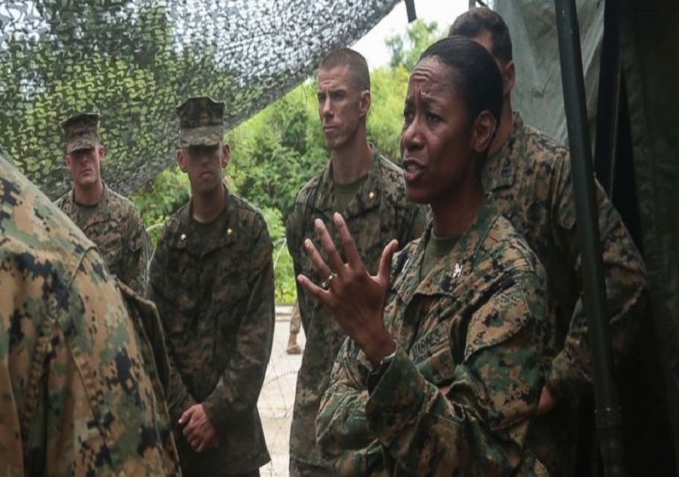 Meet first African American woman to serve as a Marine Corps brigadier ...