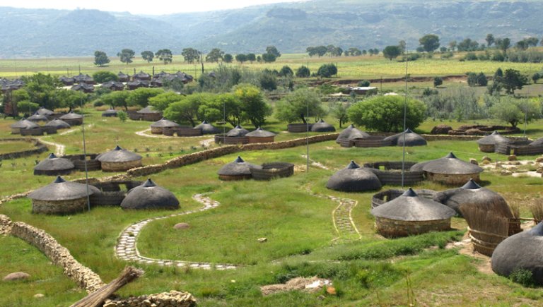 Thaba Bosiu, the mountain which gave birth to the nation of Lesotho ...