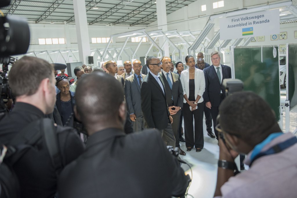 Proudly made in Rwanda: President Kagame launches VW’s first car ...