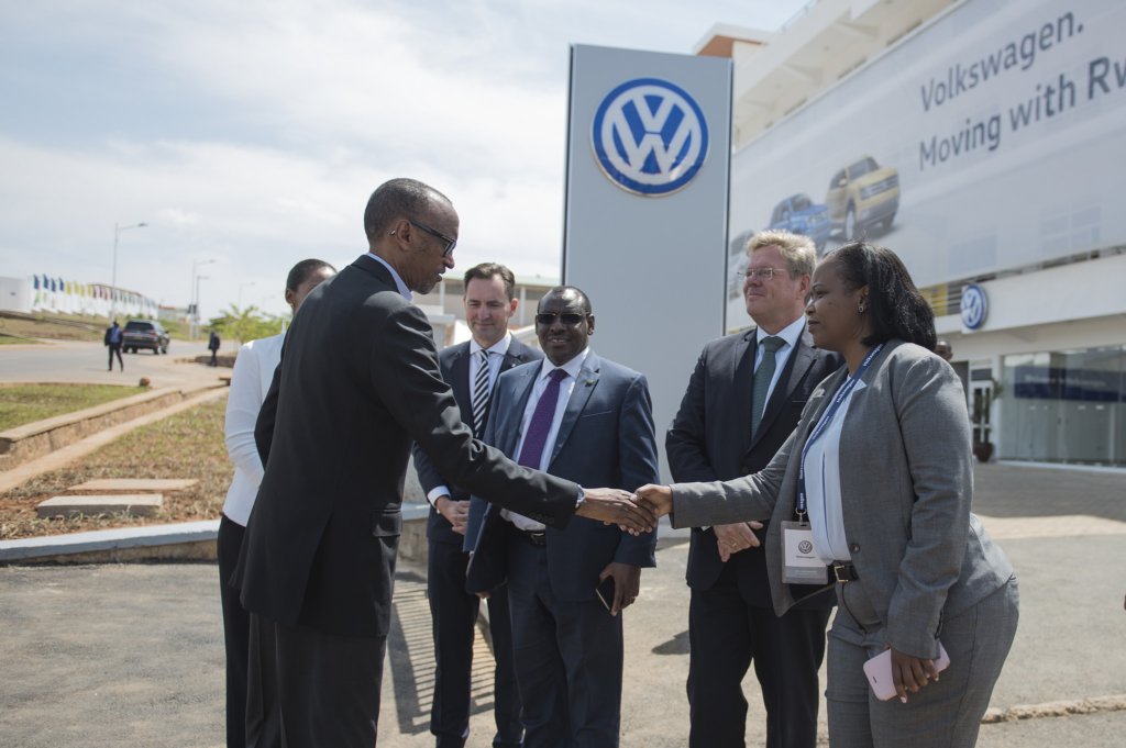 Proudly made in Rwanda: President Kagame launches VW’s first car ...