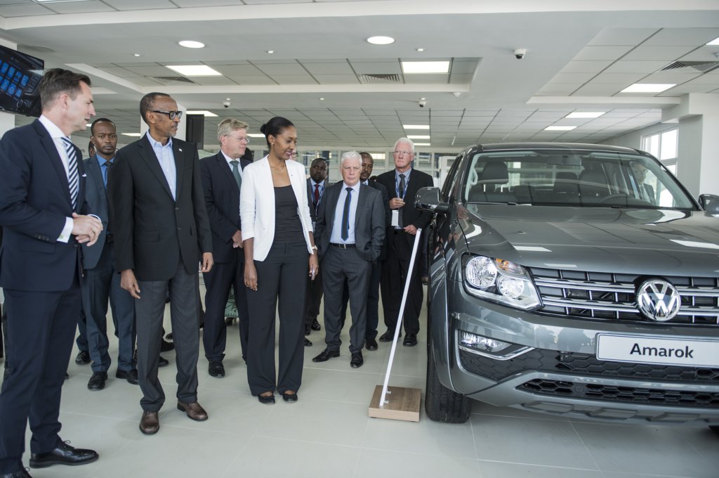 Proudly made in Rwanda: President Kagame launches VW’s first car ...