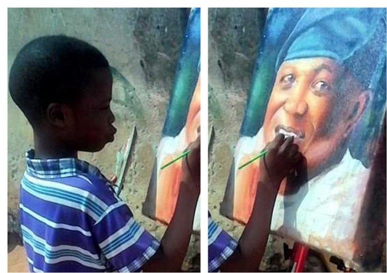 11-year-old Nigerian artist impresses the world with hyperrealistic ...