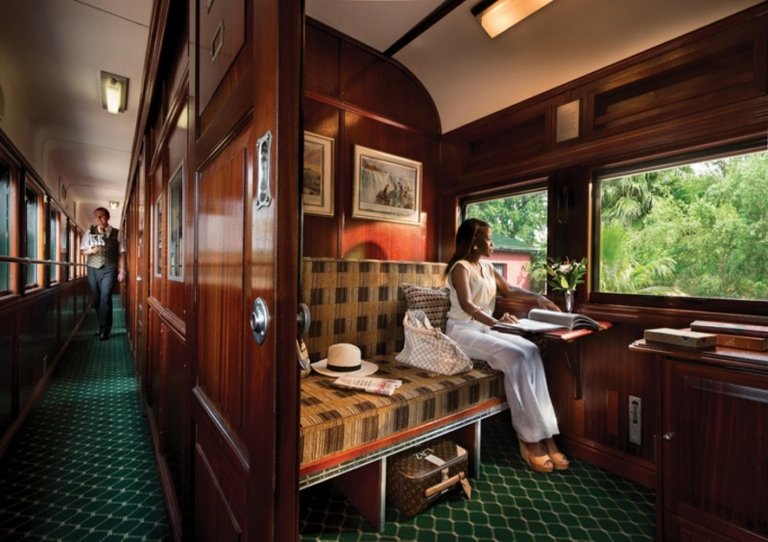 The little-known luxurious train that offers a spectacular safari ...