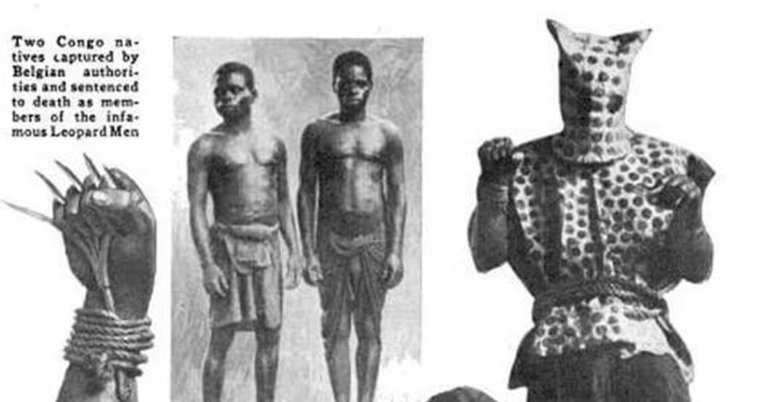 How this secret African society dressed as leopards and ate humans for ...
