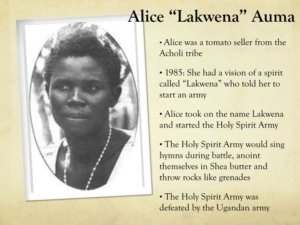 Before Joseph Kony, this Ugandan priestess attempted to overthrow ...