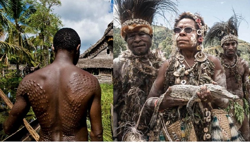 Meet the Chimbu skeleton people of Papua New Guinea who terrify enemies ...