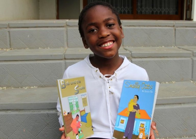 Meet the 11-yr-old South African author who is publishing her fifth ...
