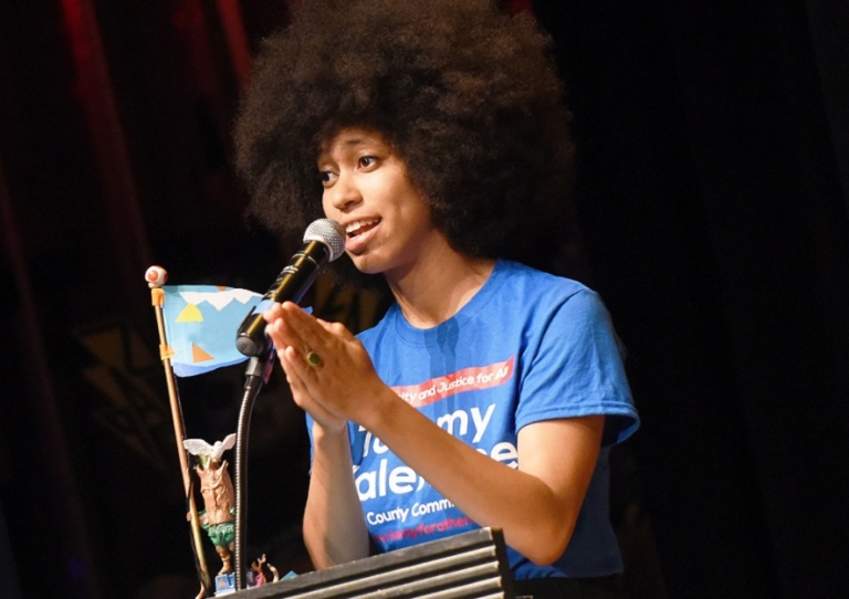 Meet Mariah Parker, the politician who rejected the Bible and was sworn ...