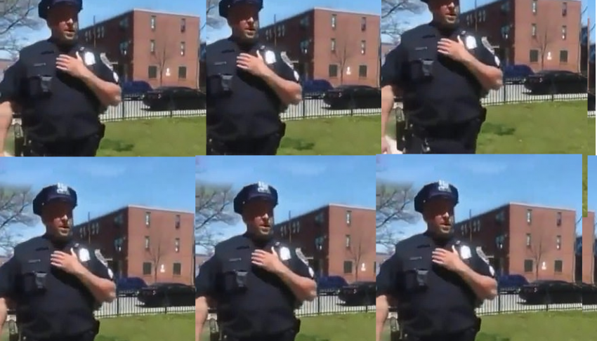 California Cop pins unarmed black boy on ground, punches him repeatedly ...