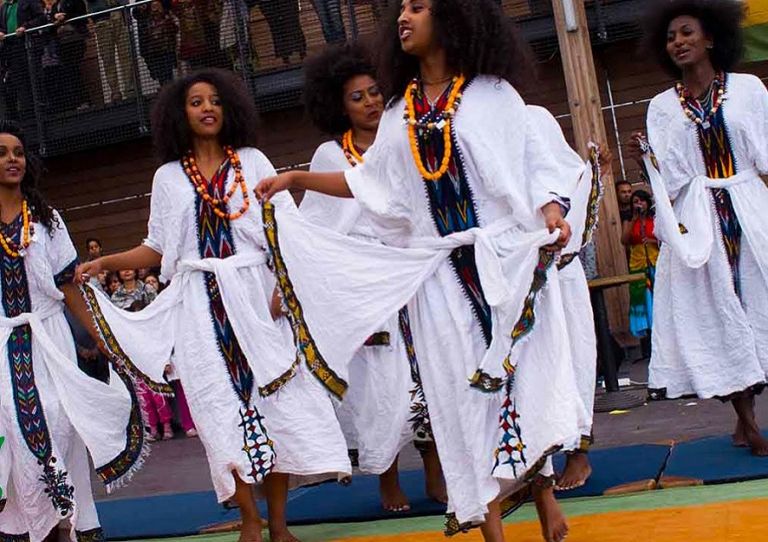 A look at Eskista, the popular snake dance of the Amhara people of ...