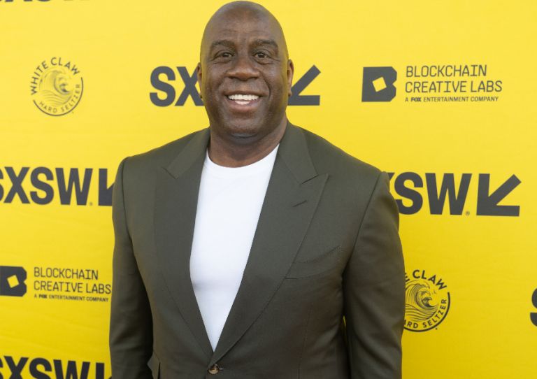 Magic Johnson speaks about allegations that he donated blood ...