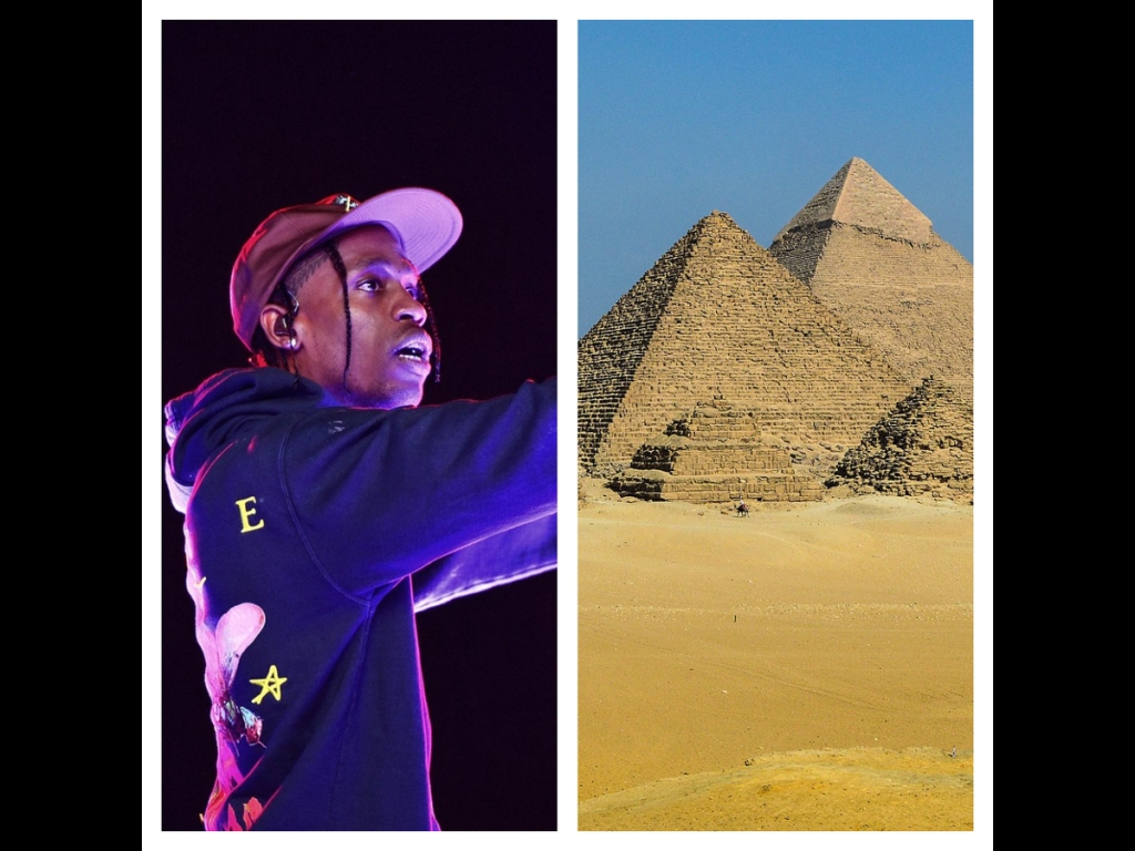 Travis Scott to perform at Pyramids of Giza in Egypt 2 years after ...