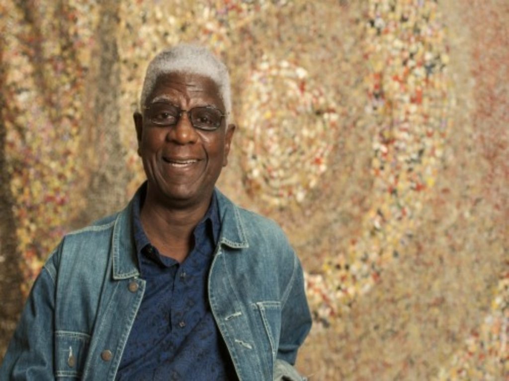 Ghana’s El Anatsui unveils largest indoor work at London’s Tate Modern ...
