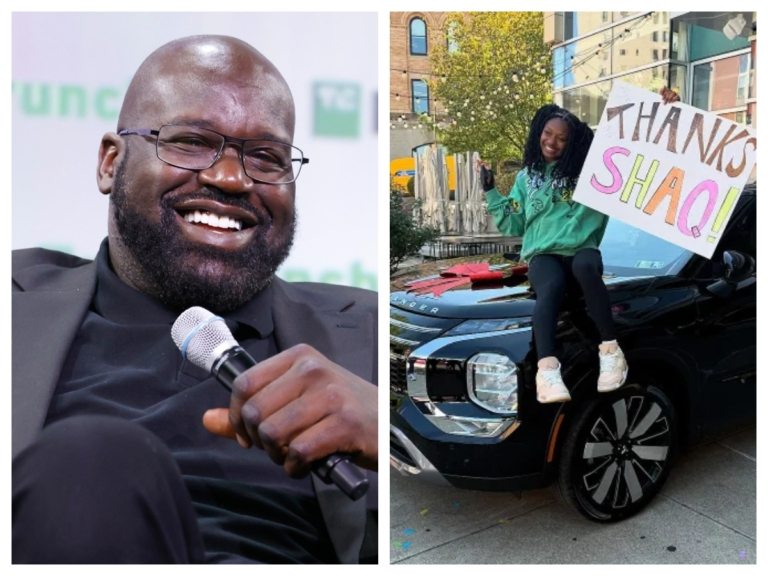 Shaquille O’Neal gifts new car to young wrestler who was struggling to get to practice ...