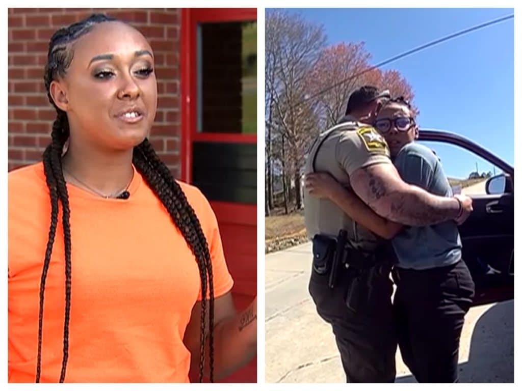 Woman shares moment deputy saves her after a traffic stop - Face2Face ...