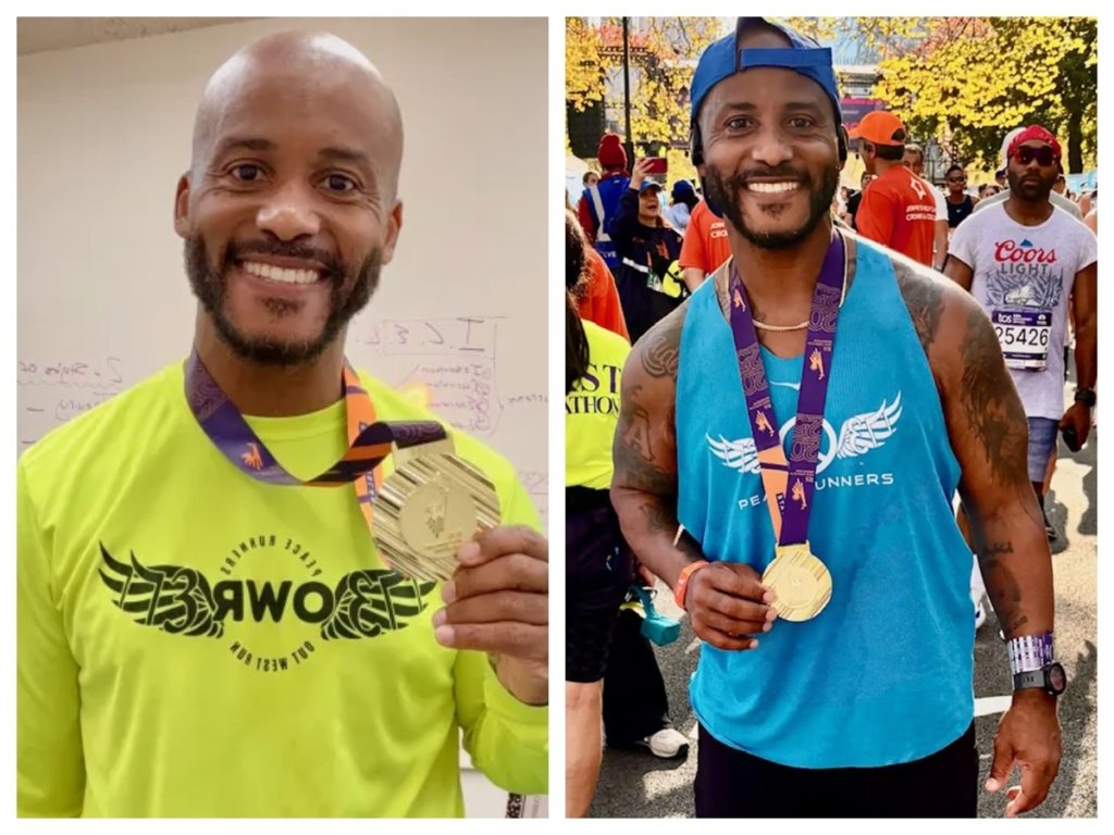 Chicago principal runs marathon to honor 9-year-old son with cerebral ...