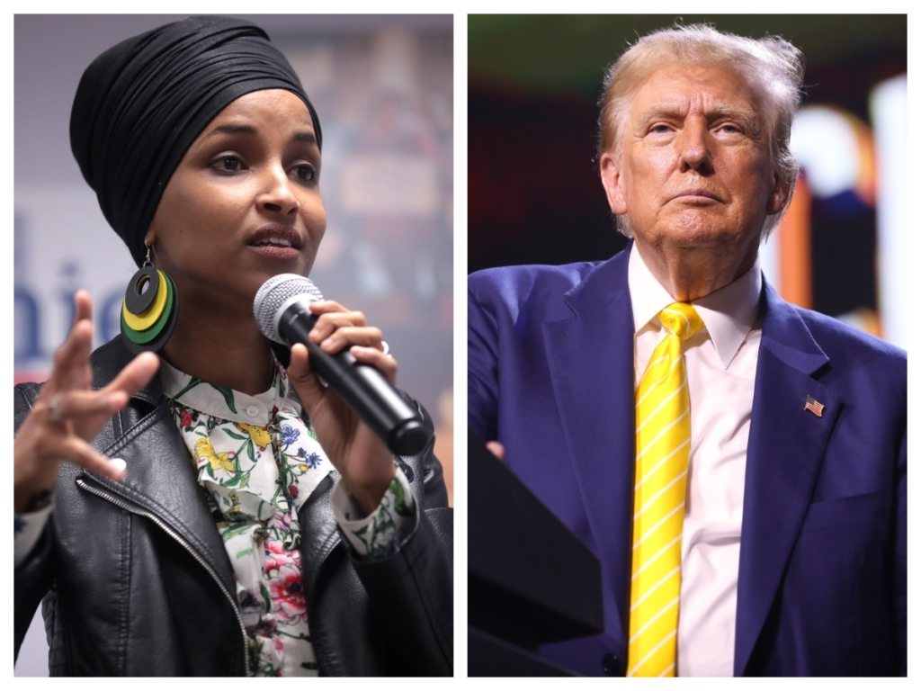White House condemns Ilhan Omar after responding to Trump and saying ...