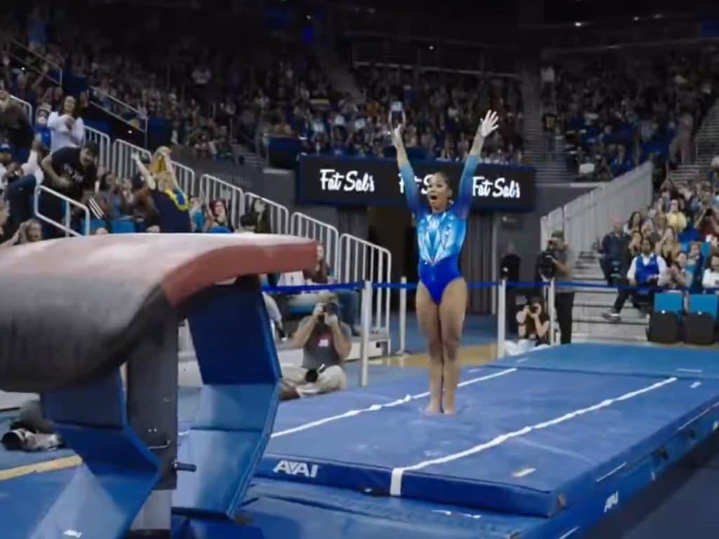 Jordan Chiles makes history with extremely rare gymnastic move: 'I'm ...