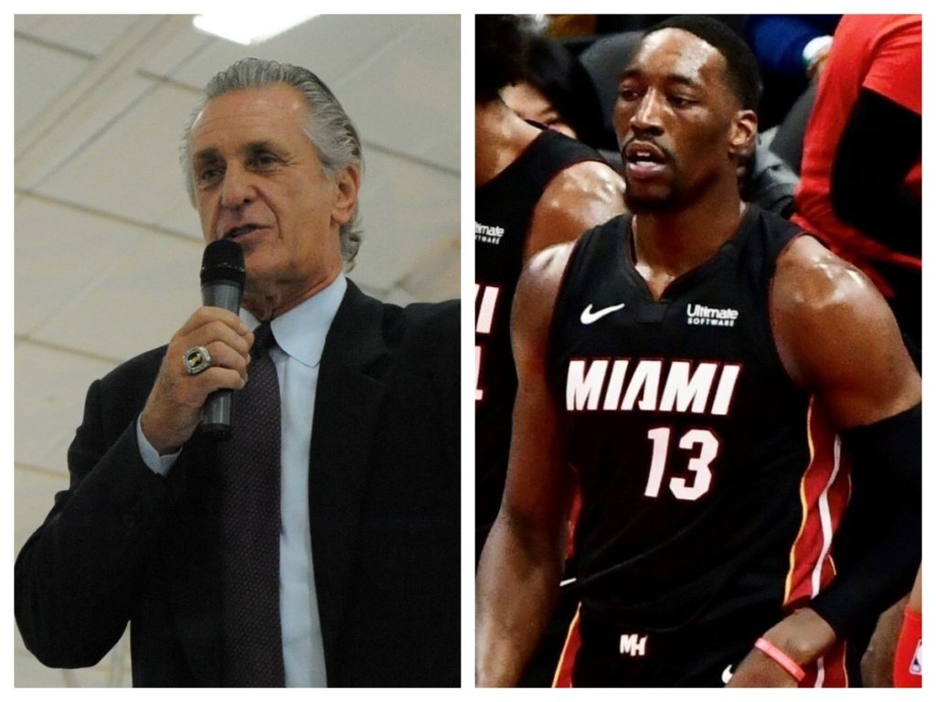 Pat Riley fires back at people slamming Bam Adebayo’s history-making 83 ...