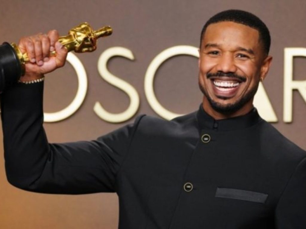 Michael B. Jordan says “God is Good” after winning first Best Actor ...