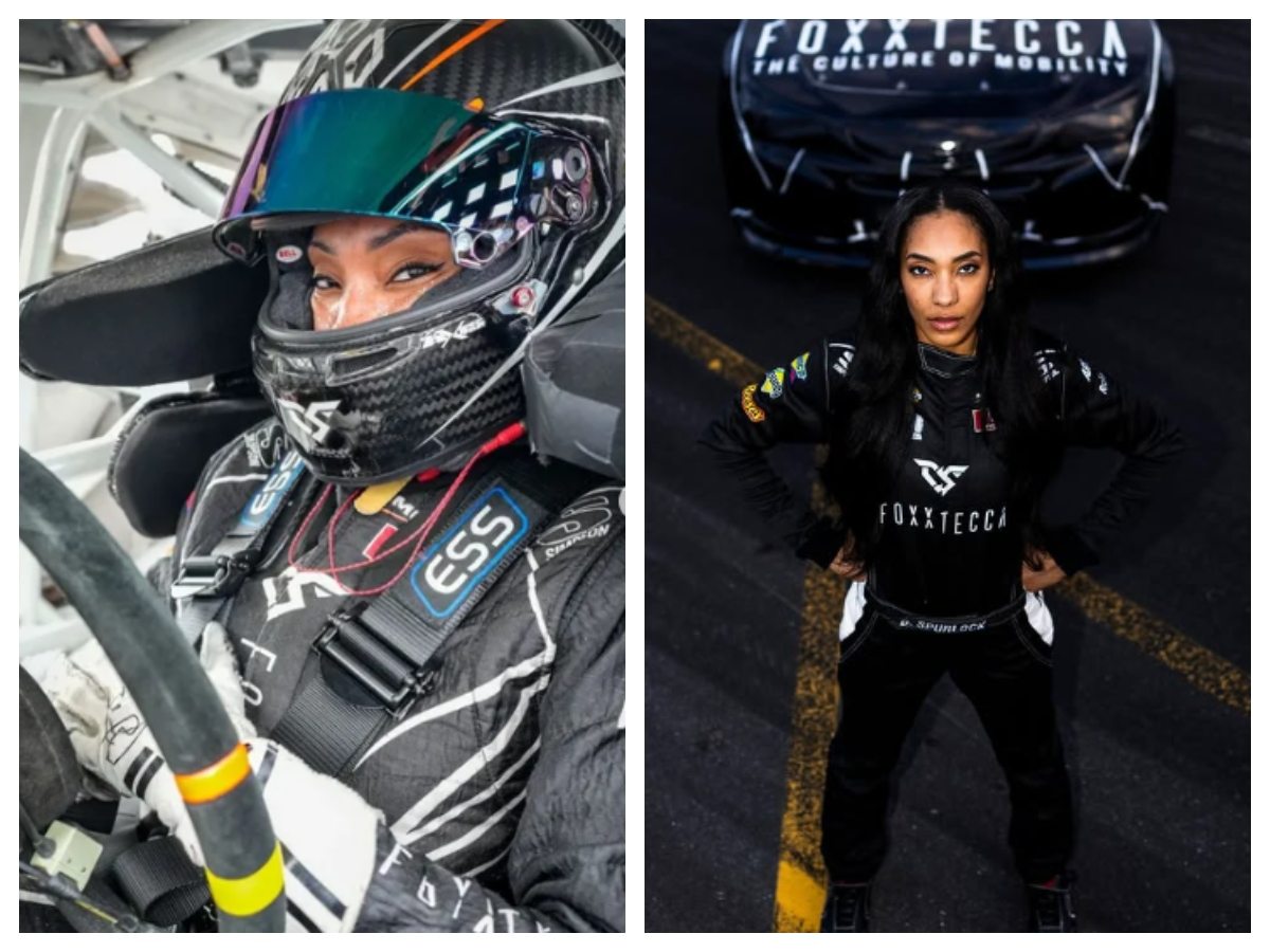 Meet Dystany Spurlock, the first Black woman to compete in NASCAR’s ...