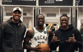 The Antetokounmpo brothers make history as first three siblings on same ...