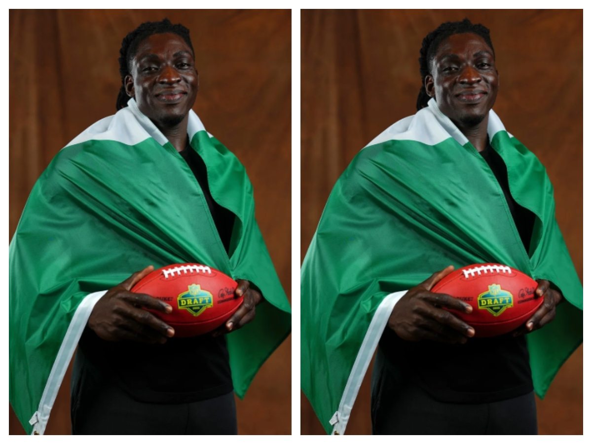 How the Philadelphia Eagles drafted a 21-year-old Nigerian who has ...