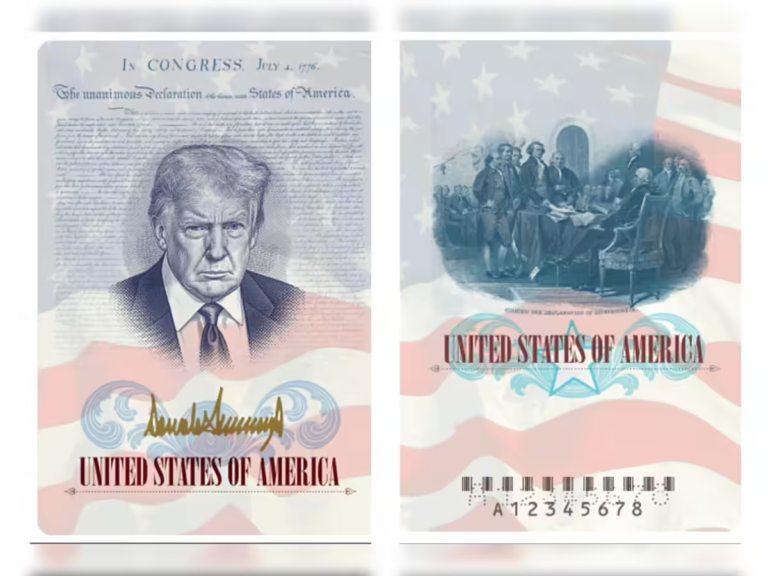 Trump becomes first living president to be featured on U.S. passports ...