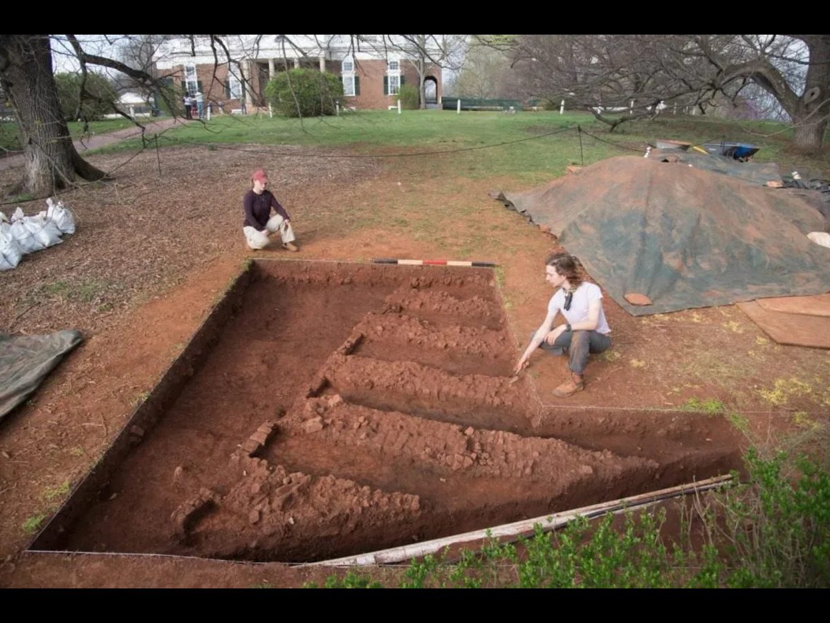 New find at Thomas Jefferson’s Monticello largely built by enslaved ...