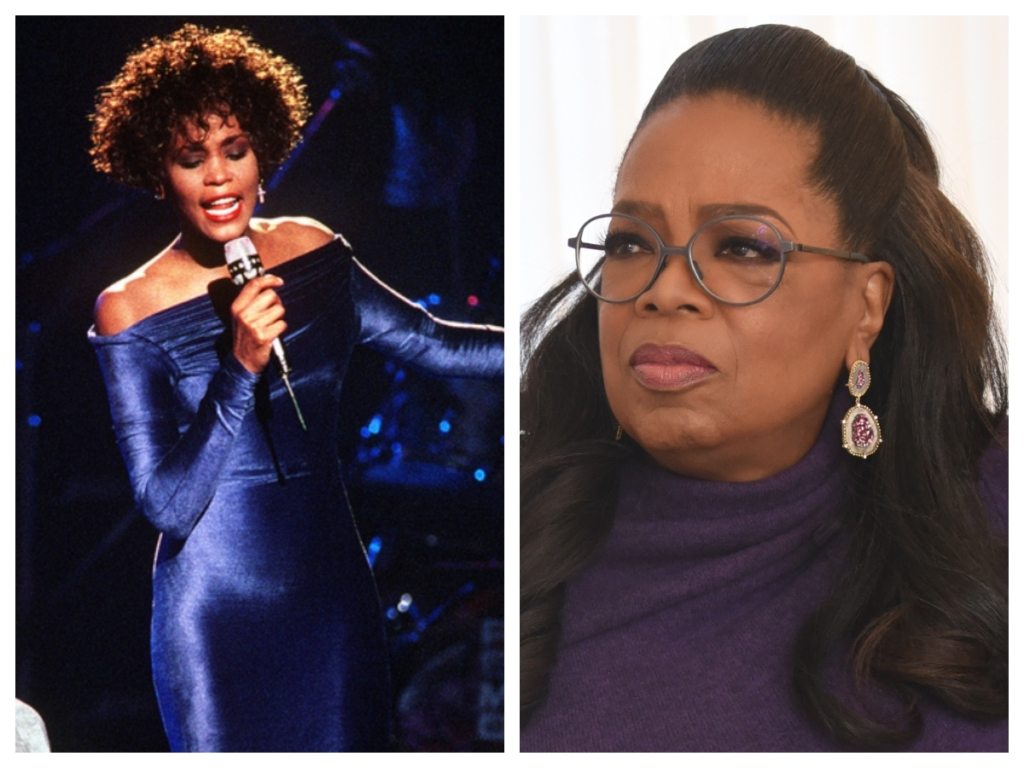 Whitney Houston’s estate responds to Oprah’s claim that singer fell off ...